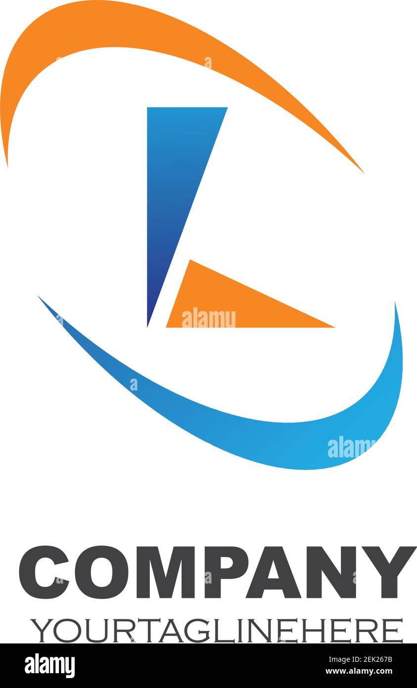 l letter logo vector icon template Stock Vector Image & Art - Alamy