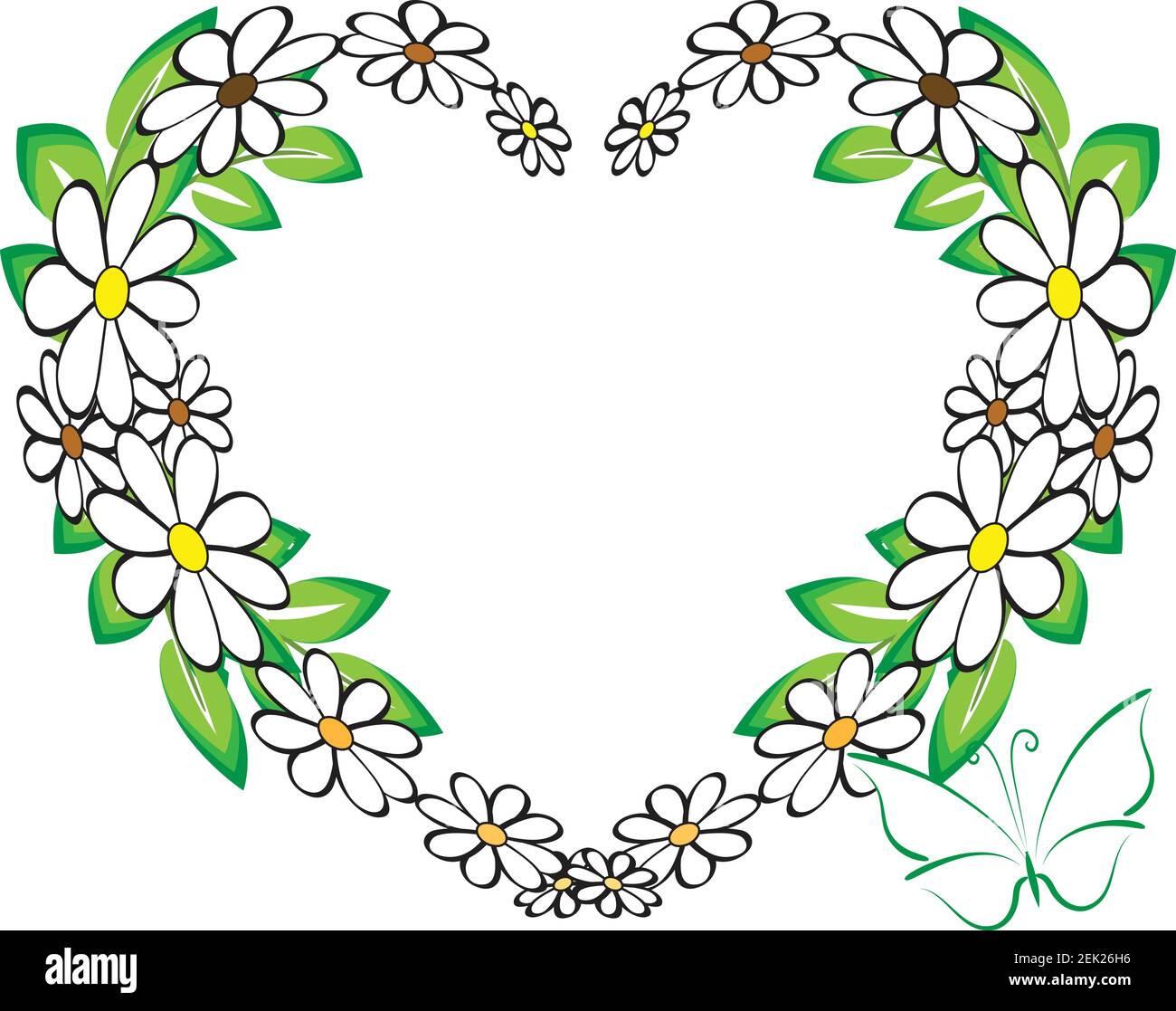 Vector Heart Border Design