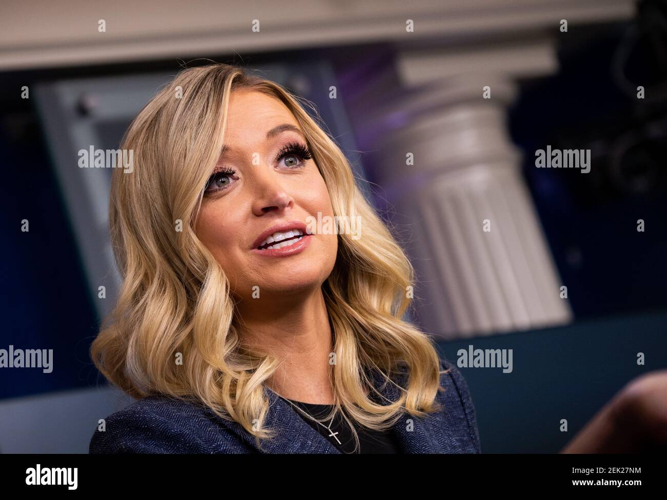 White House Press Secretary Kayleigh McEnany holds a press briefing at ...