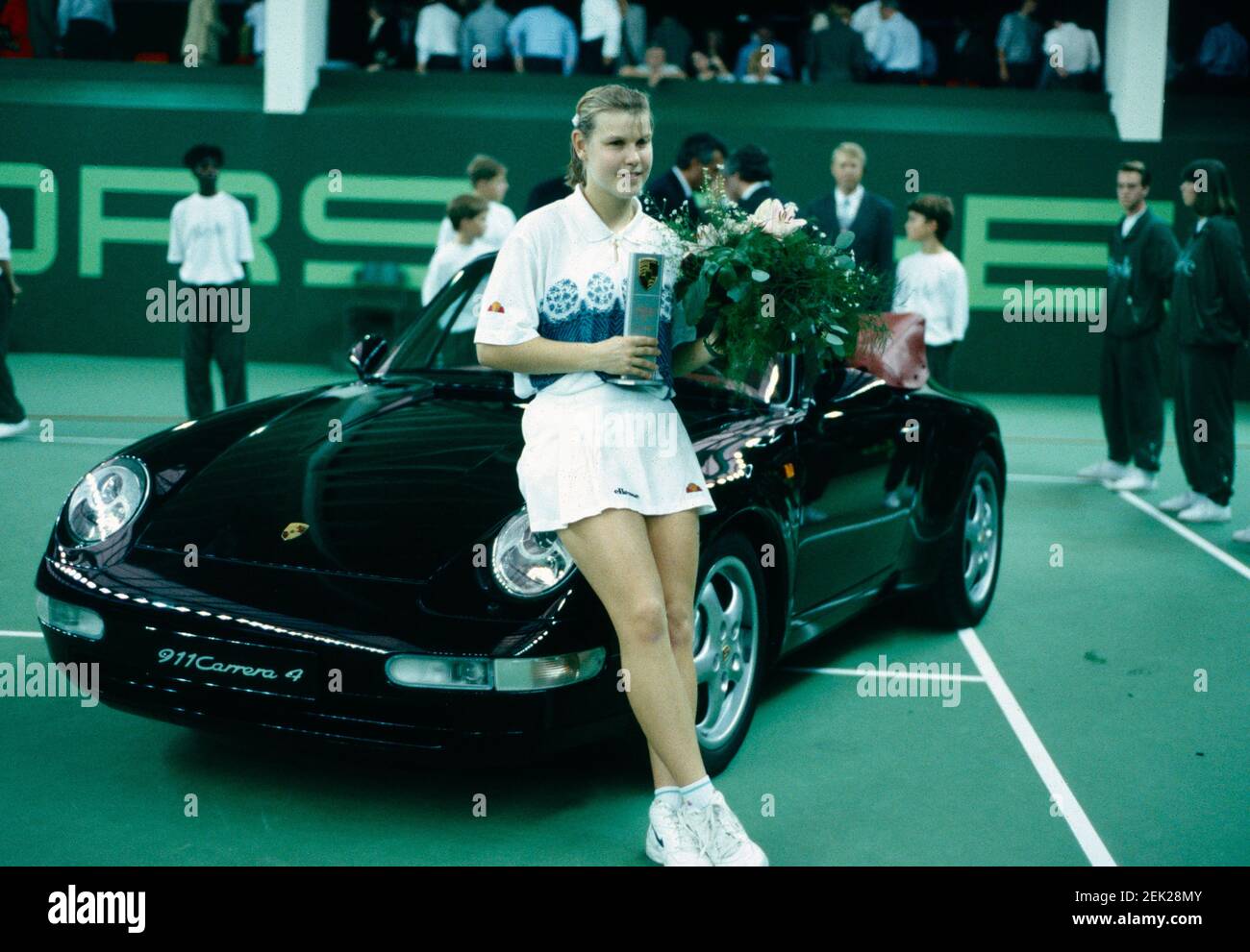 German tennis player Anke Huber, Filderstadt, Germany 1994 Stock Photo ...