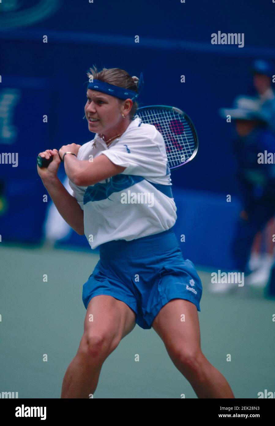 German tennis player Anke Huber, 1990s Stock Photo - Alamy