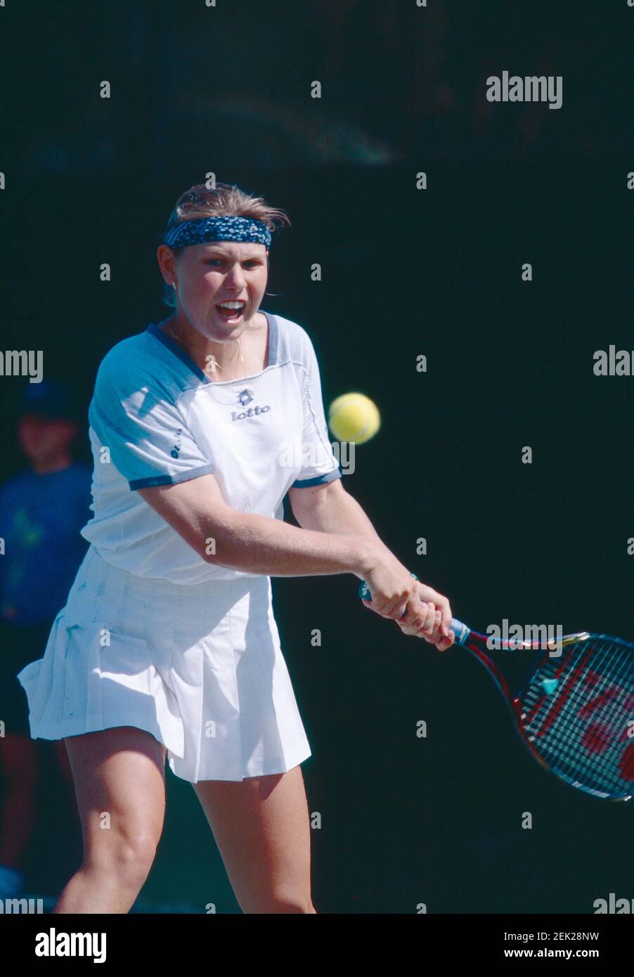 German tennis player Anke Huber, 1990s Stock Photo - Alamy
