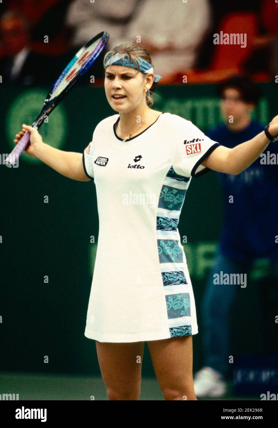 German tennis player Anke Huber, Filderstadt, Germany 1996 Stock Photo ...