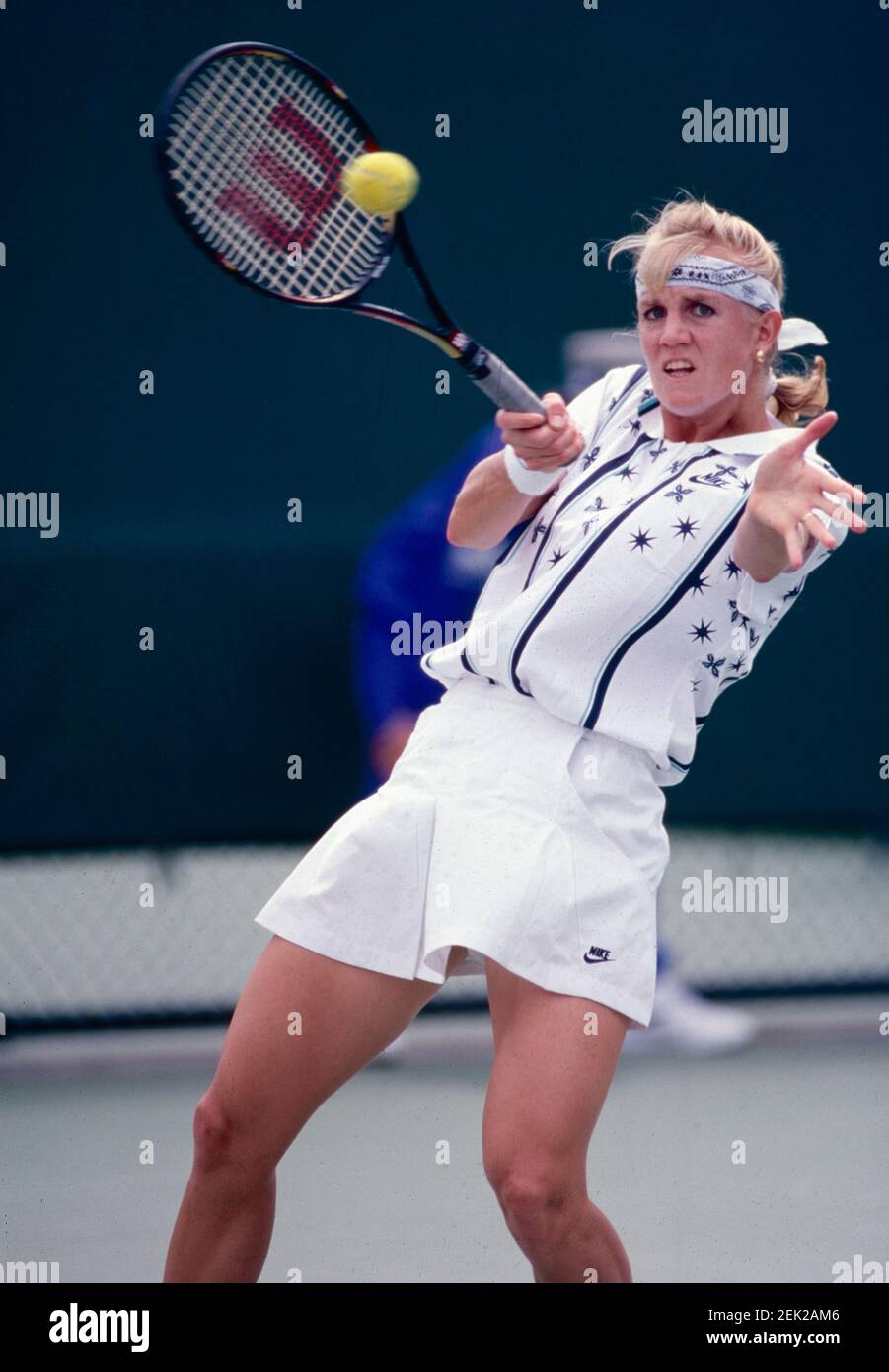 American tennis player Ginger Helgeson-Nielsen, Australian Open 1994 ...