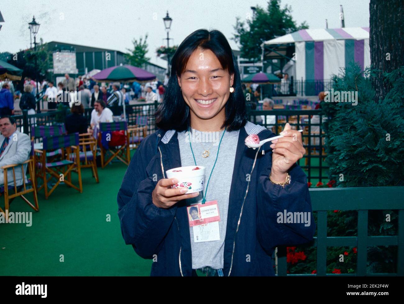 American tennis player Kimberly Po, 1994 Stock Photo - Alamy