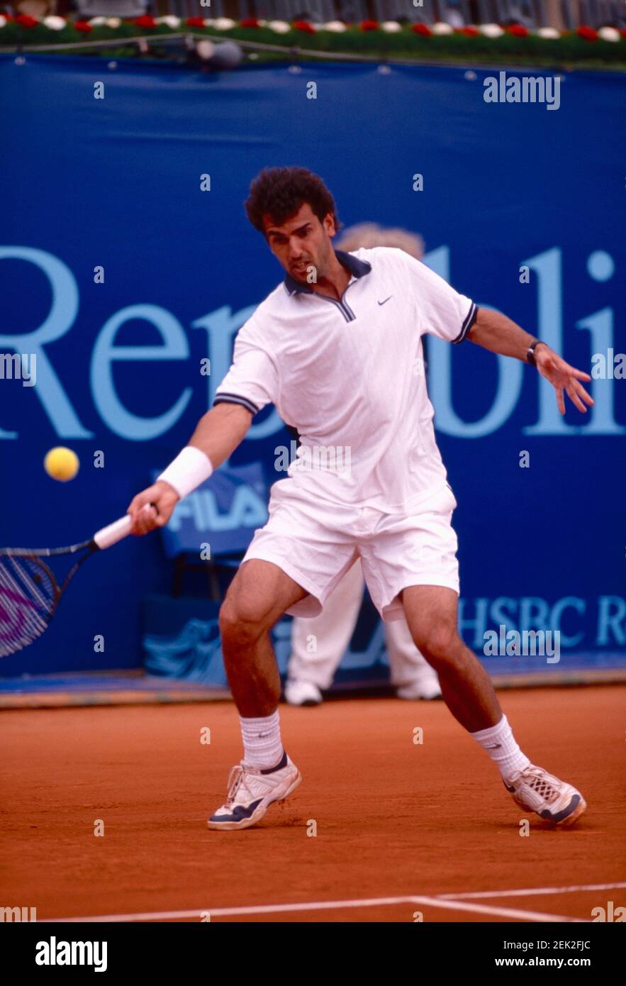 French tennis player Cedric Pioline, 1990s Stock Photo - Alamy