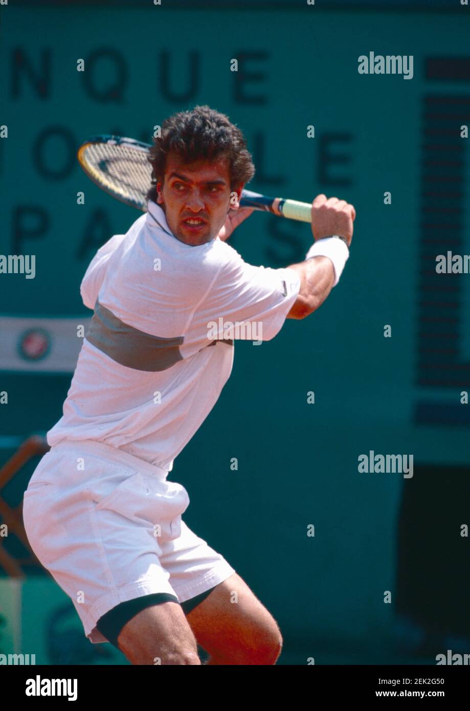 French tennis player Cedric Pioline, 1990s Stock Photo - Alamy