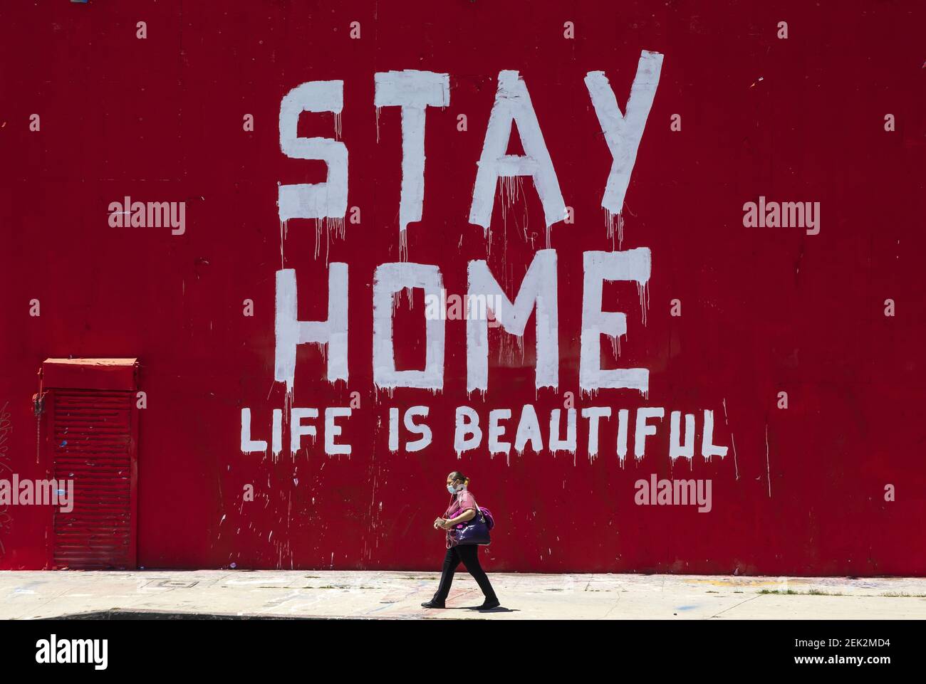 Stay at home orders are extended in Los Angeles County. A ÒStay Home ...