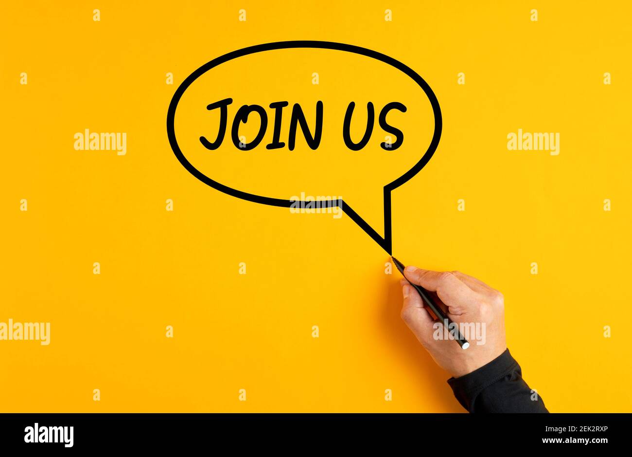 Join now with bubble sign hi-res stock photography and images - Alamy