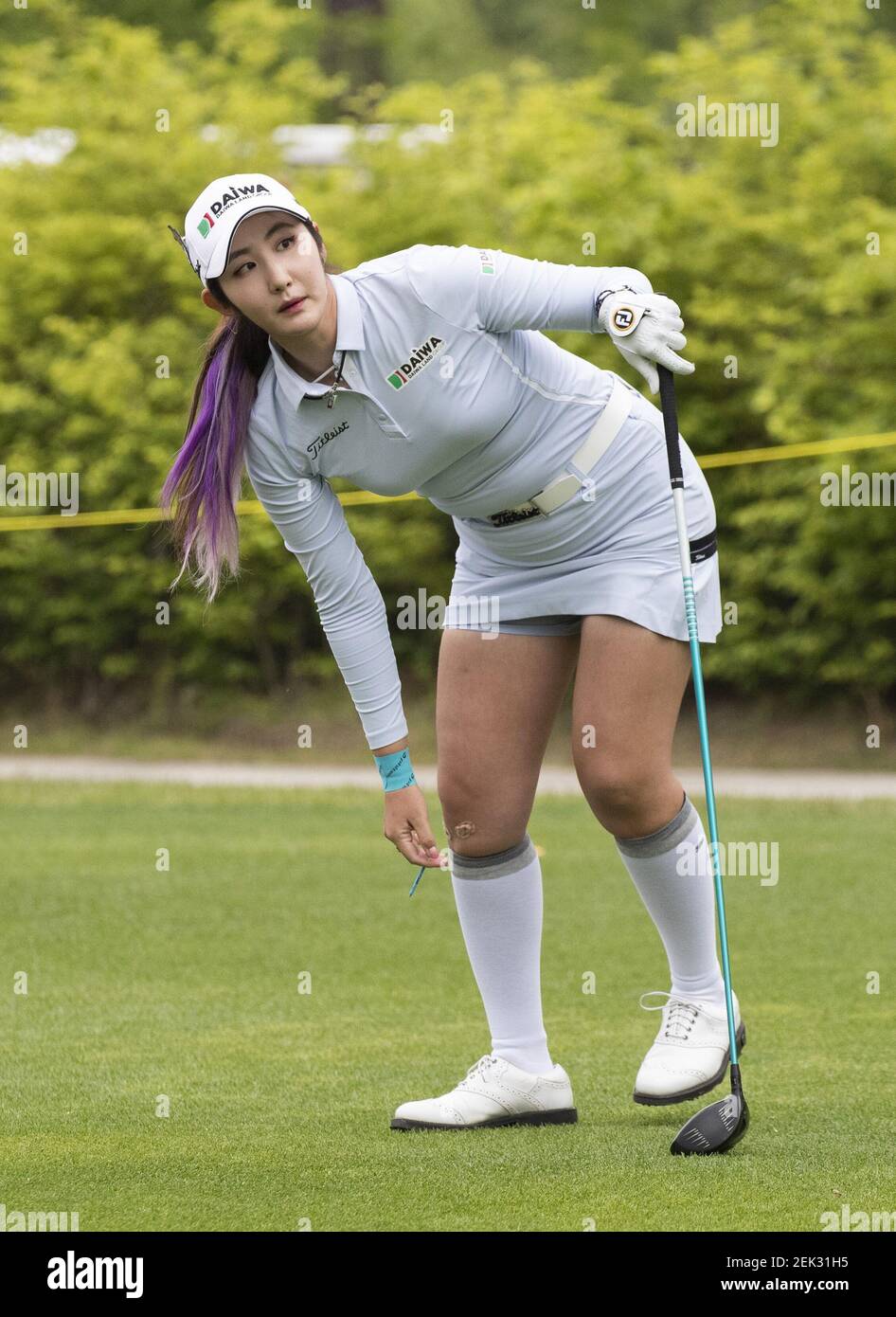 17 May 2020 - Yangju, South Korea : South Korean JLPGA player Bae Seon ...