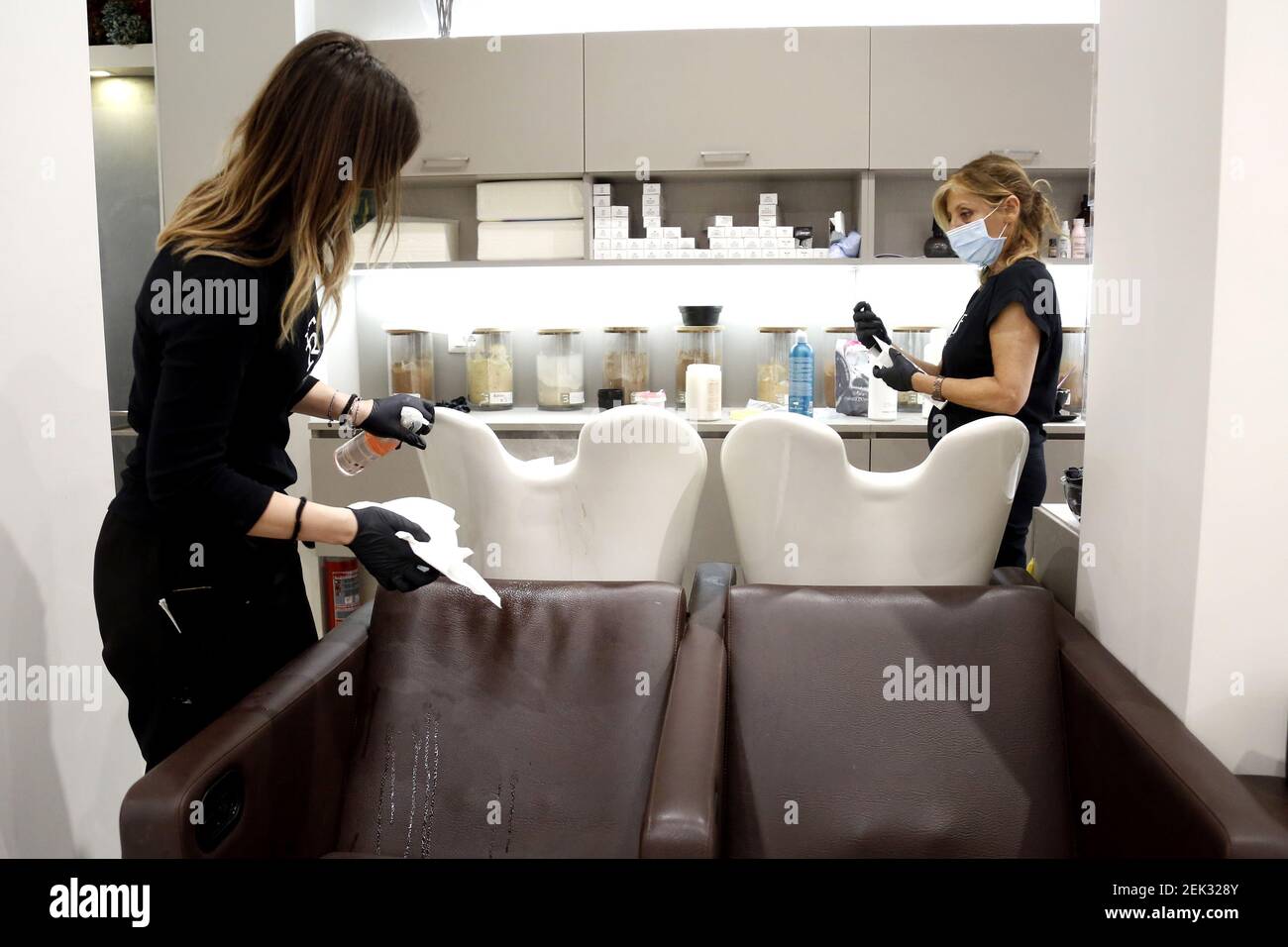 Franco & Cristiano Russo, one of the most famous hairdresser in Rome ...