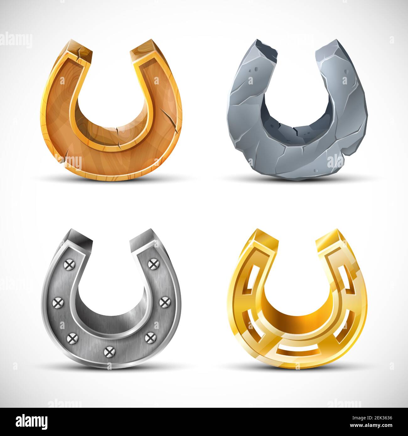 Horseshoe [made of metal] hi-res stock photography and images - Alamy