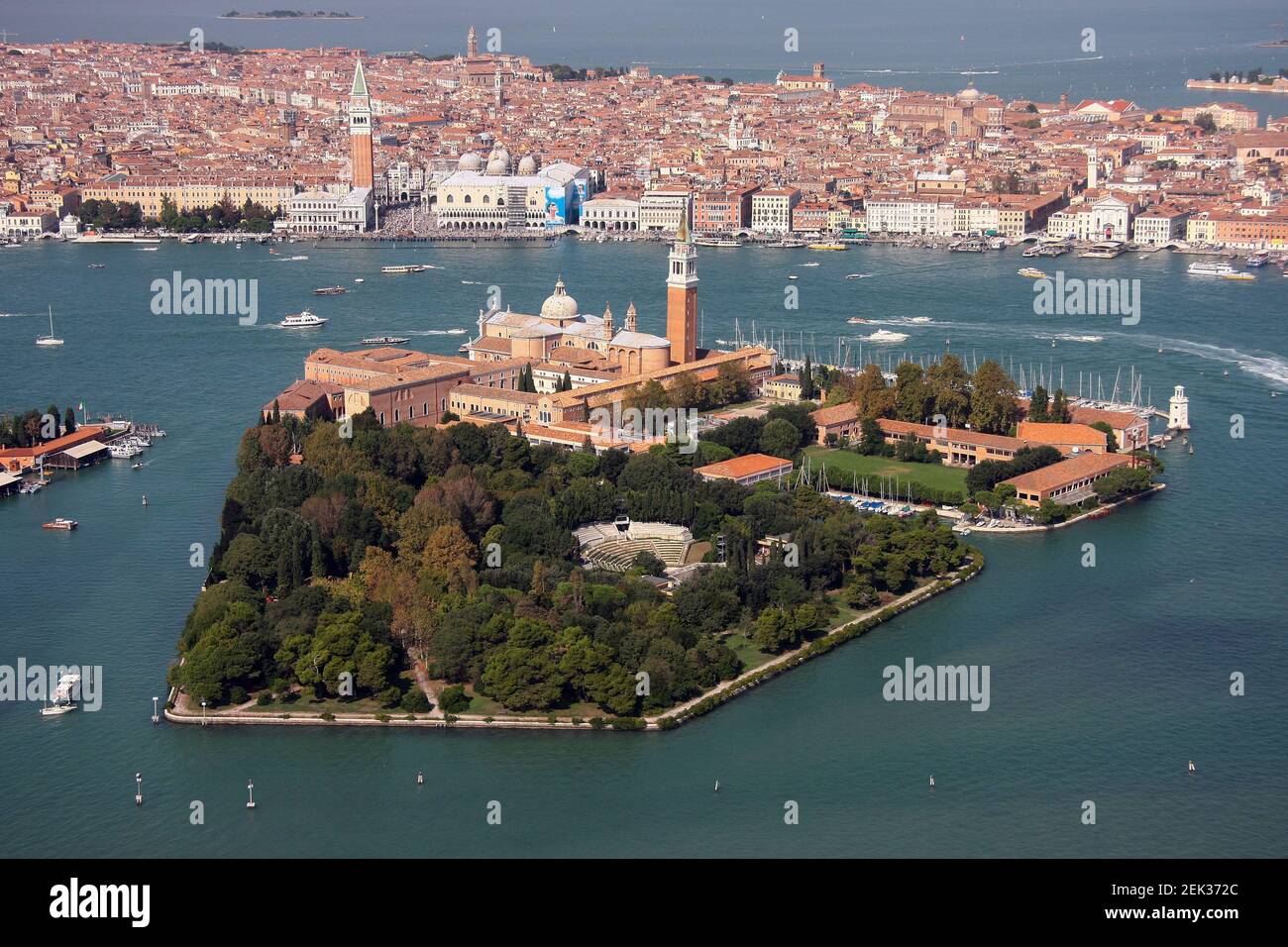 Aerial views of Venice Stock Photo - Alamy