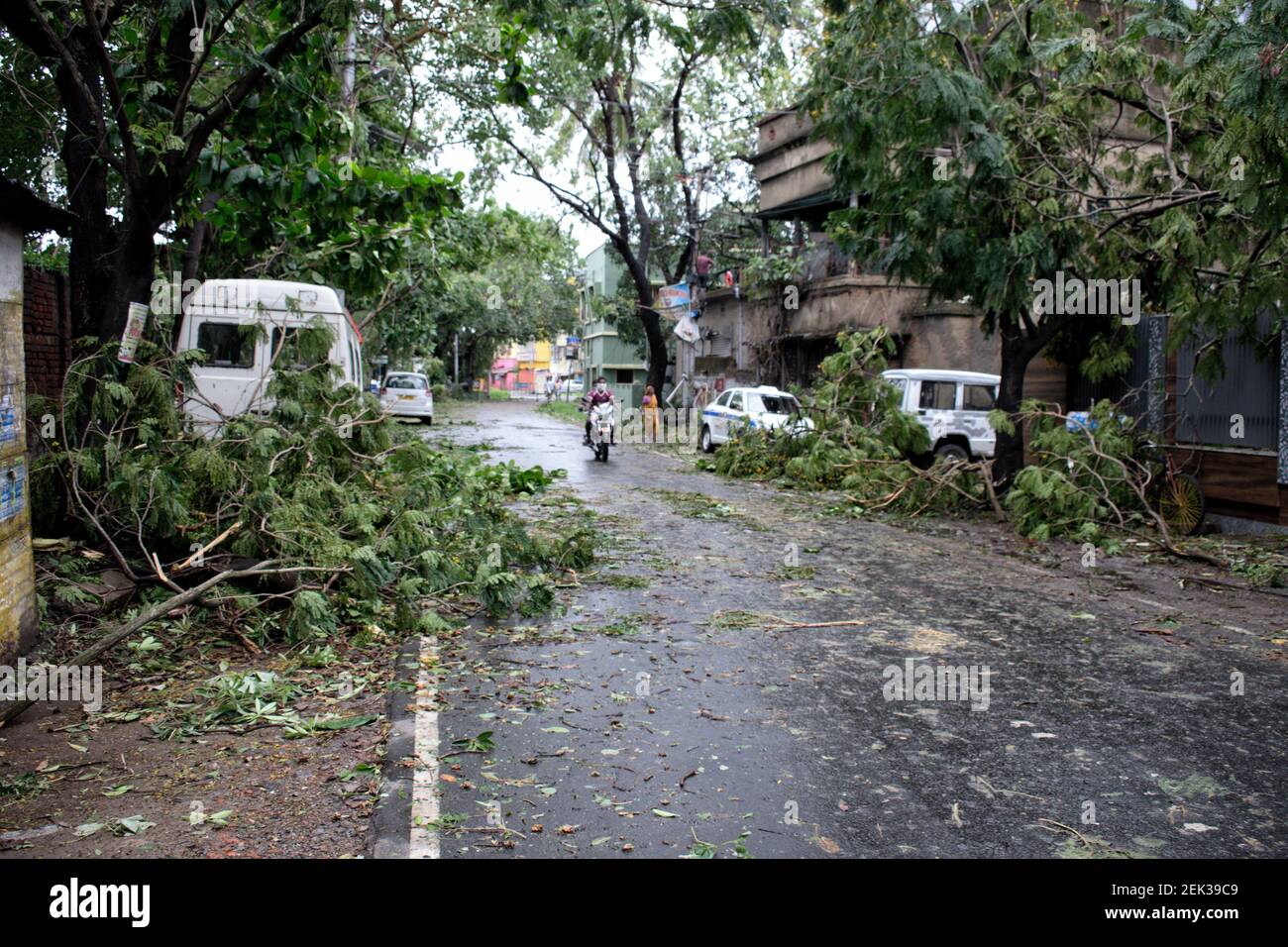 Super Cyclone Amphan have made a serious impact in West Bengal, India ...