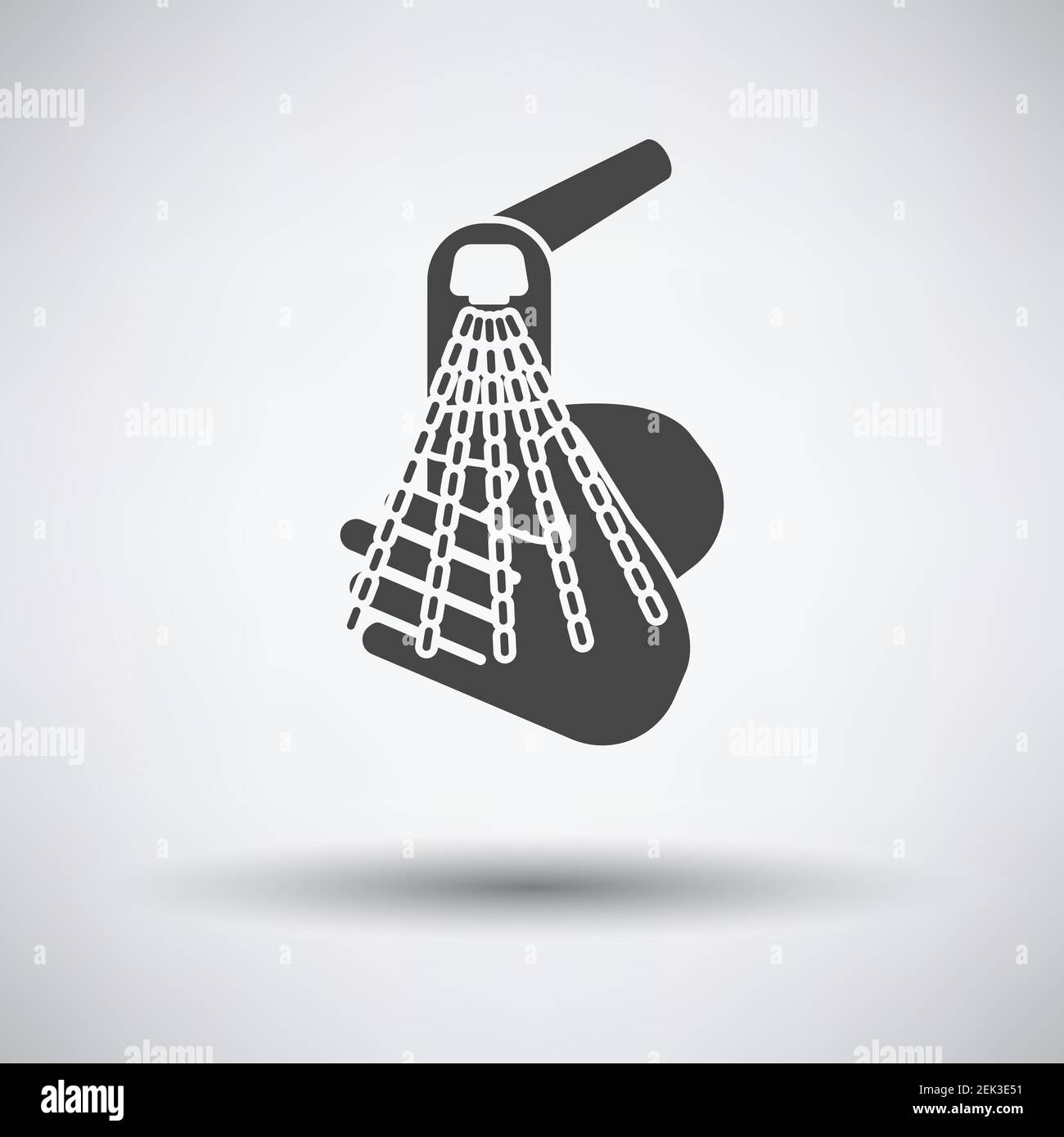 Hand Washing Icon. Dark Gray on Gray Background With Round Shadow ...