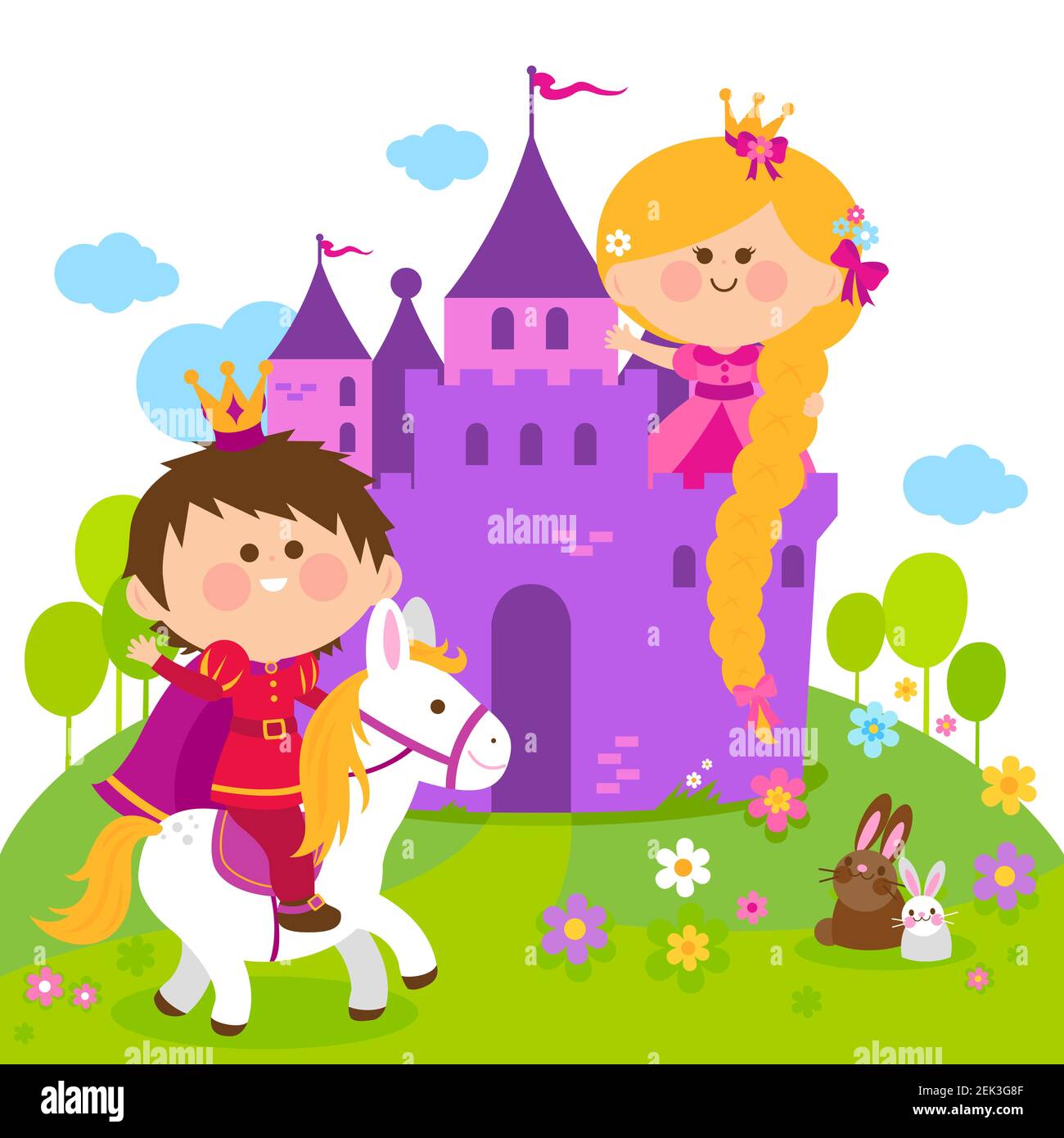 Rapunzel prince hi-res stock photography and images - Alamy