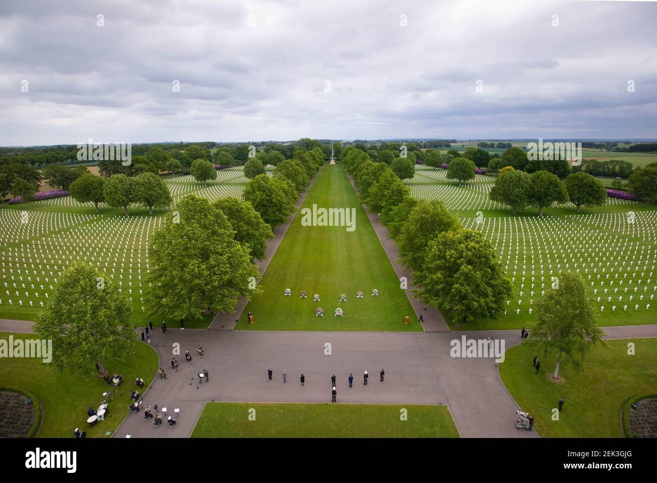 Memorial Day at the American Cemetery Margraten, on the occasion of the ...