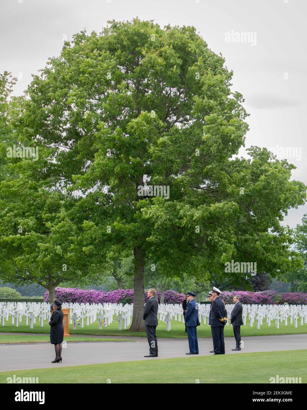 King Willem-Alexander attends Memorial Day at the American Cemetery ...
