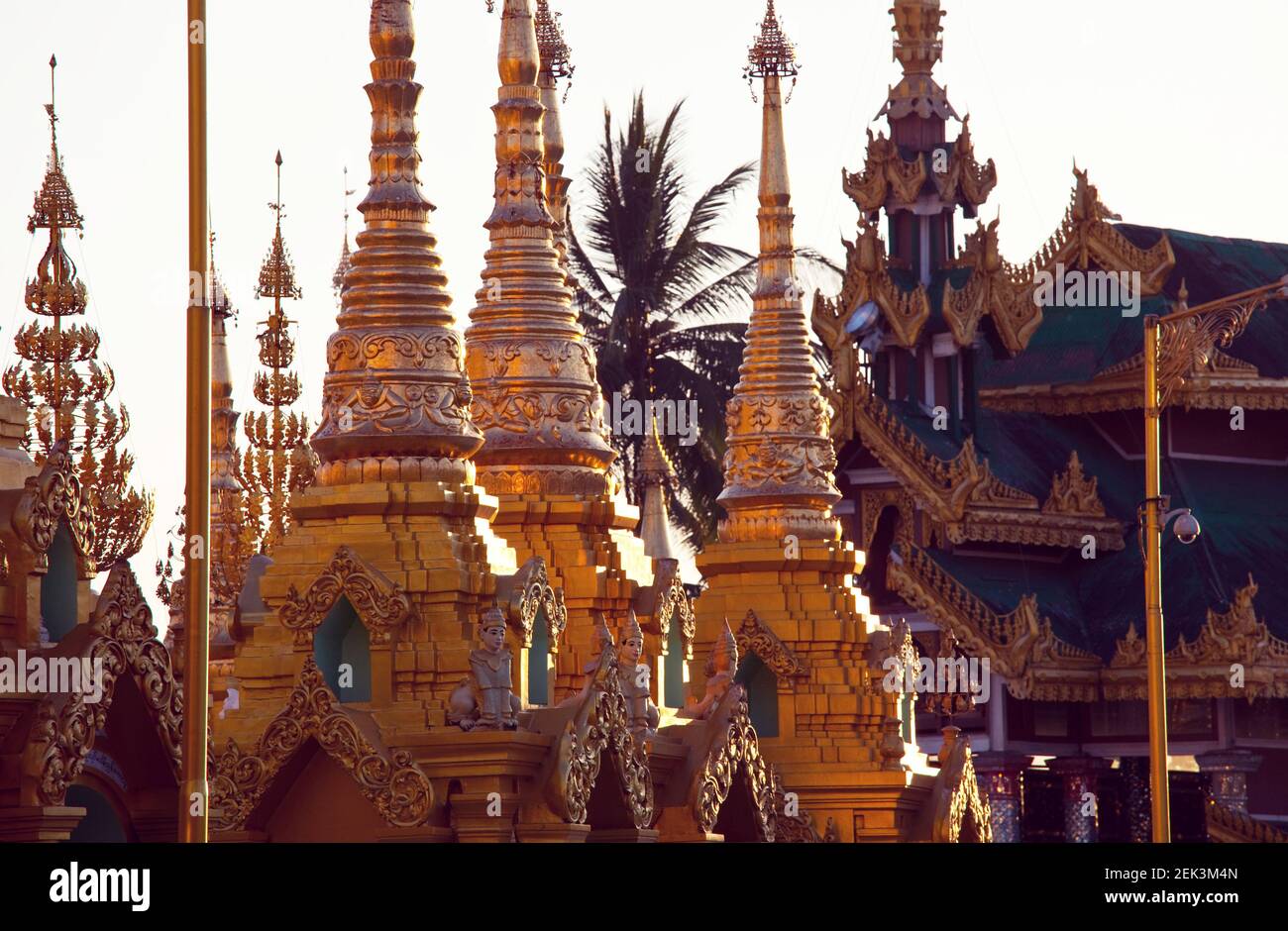 Beautiful buddhist stupa in Myanmar Stock Photo - Alamy