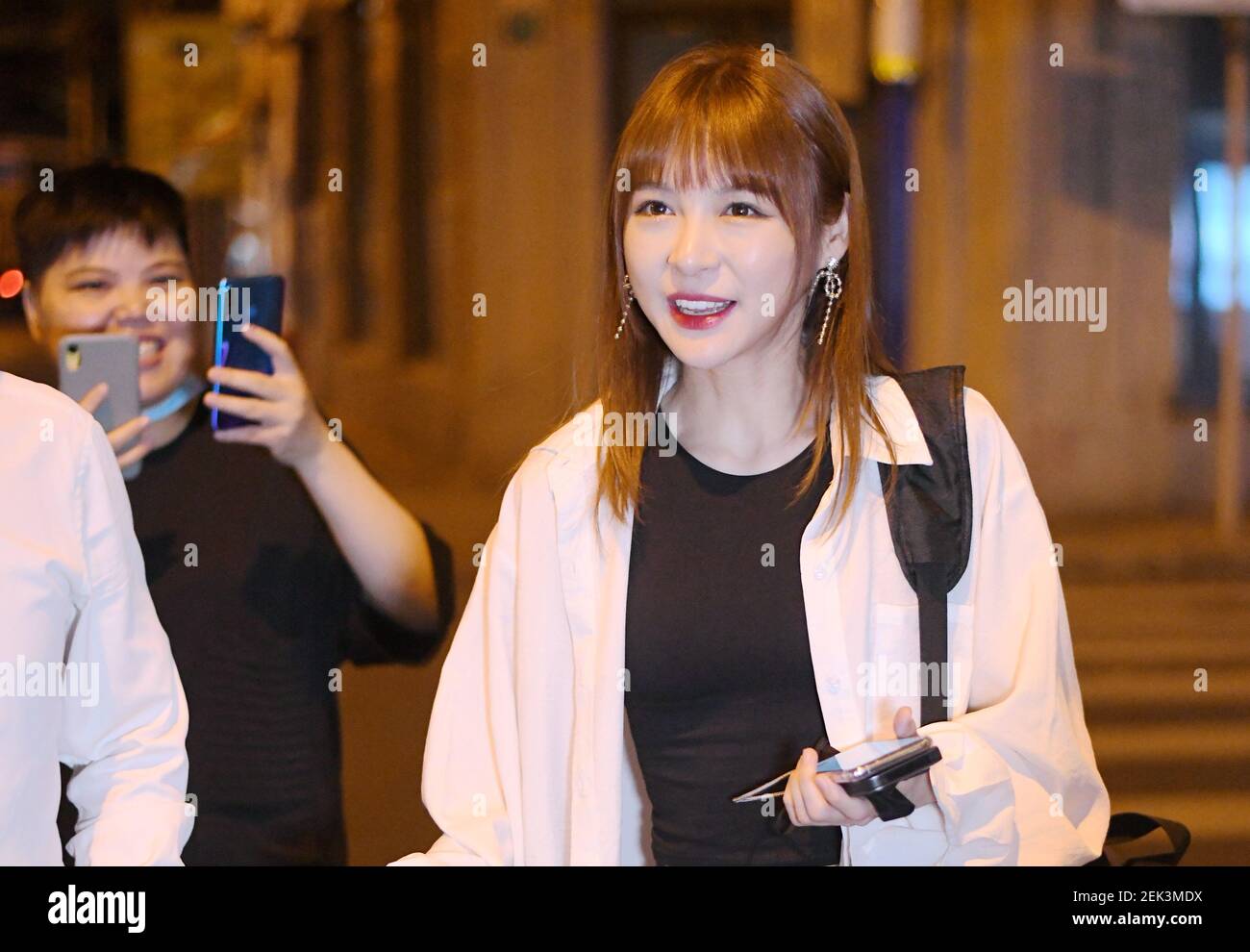 Chinese idol singer Zhang Yuge, a member of Team SII of female idol ...