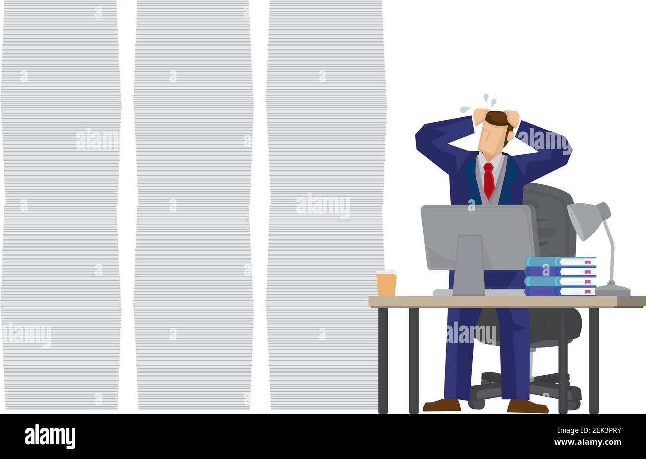 Work Pressure Cartoon