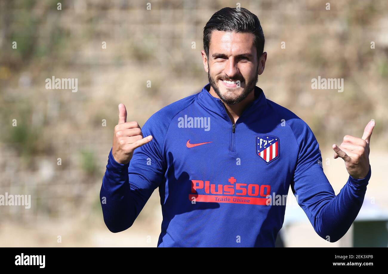 Atletico de Madrid's Koke Resurreccion during training session in ...