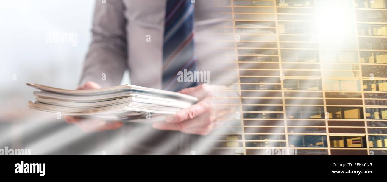 Pile of magazines with hands hi-res stock photography and images - Alamy