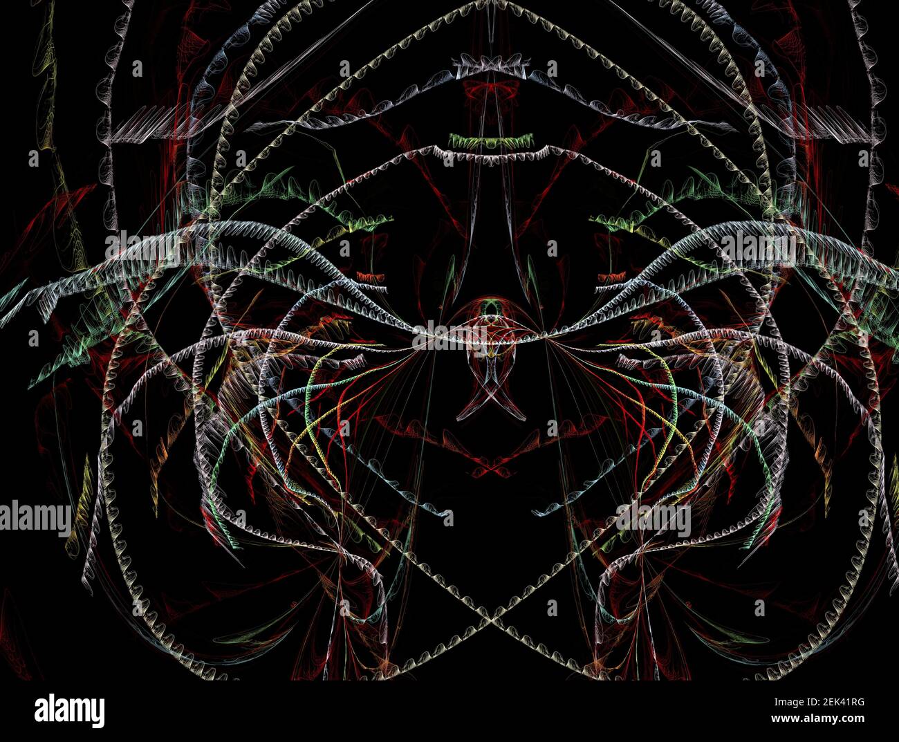 Imaginatory fractal background Image Stock Photo - Alamy