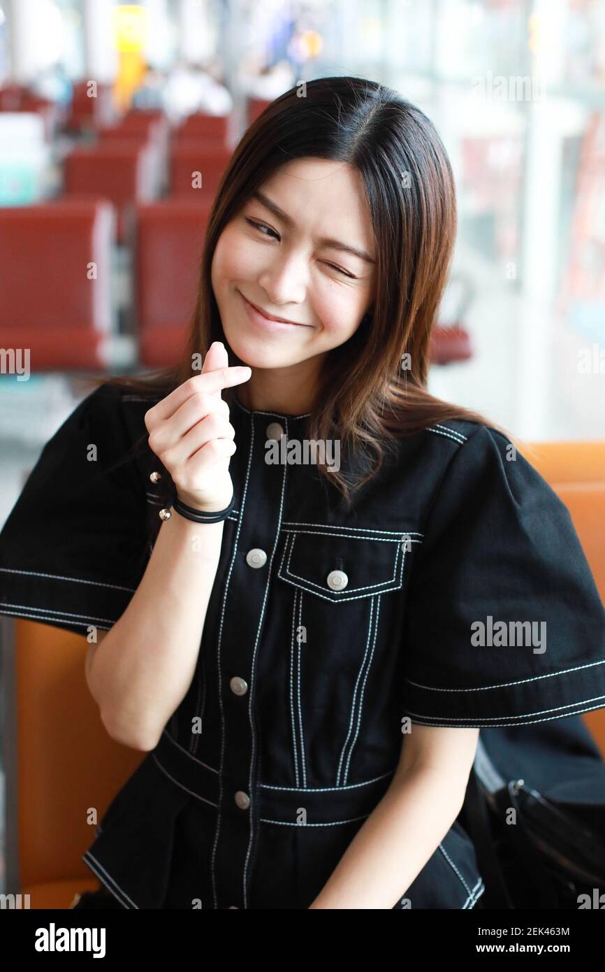 Hong Kong actress and fashion model Janice Man shows up and interacts ...