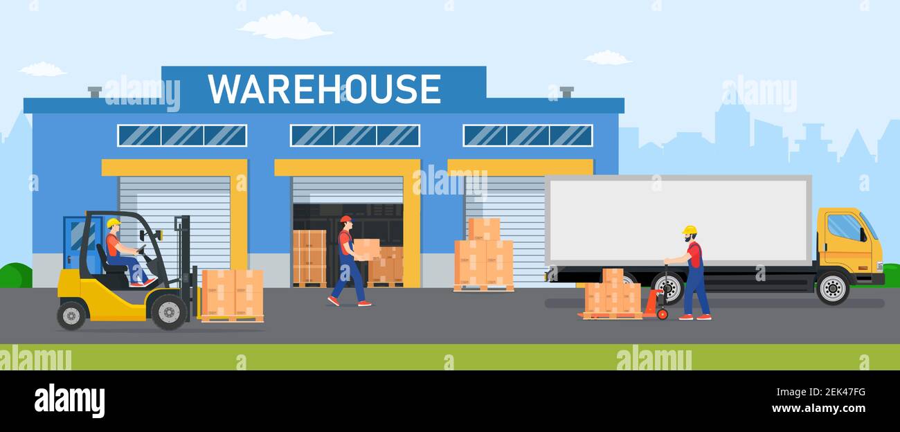 Warehouse industry with storage buildings Stock Vector Image & Art - Alamy Warehouse industry with storage buildings Stock Vector Image & Art - Alamy
