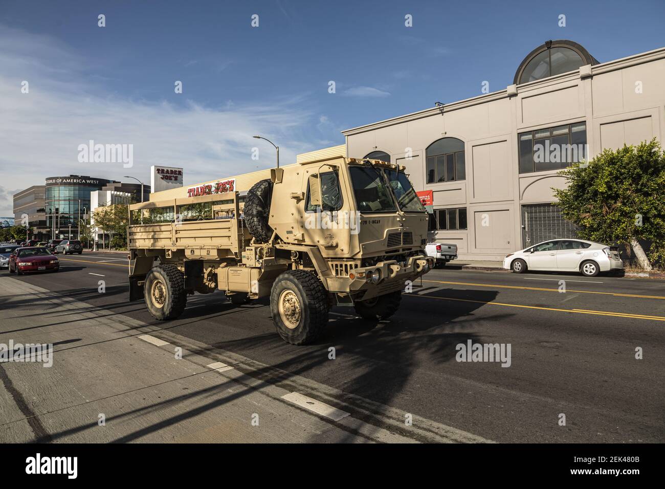The California National Guard is deployed in Los Angeles. Rioting and ...