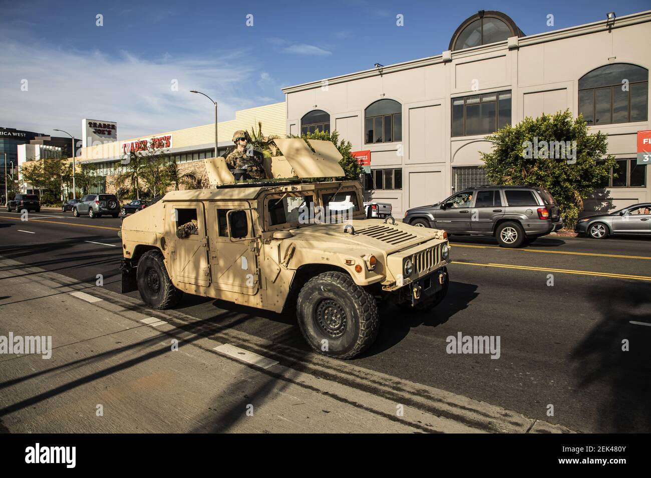 The California National Guard is deployed in Los Angeles. Rioting and ...