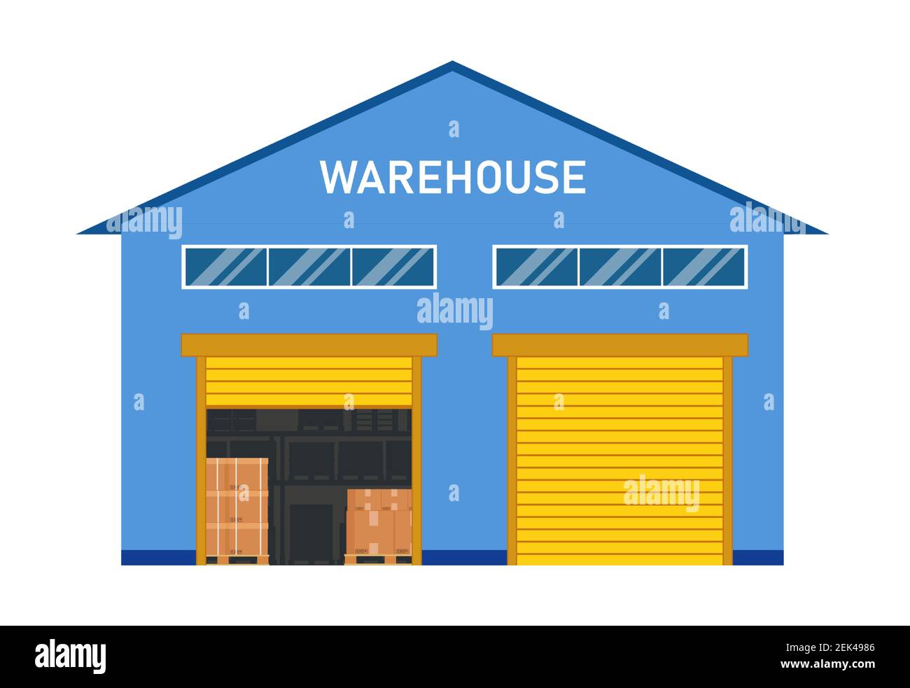 Warehouse Vector