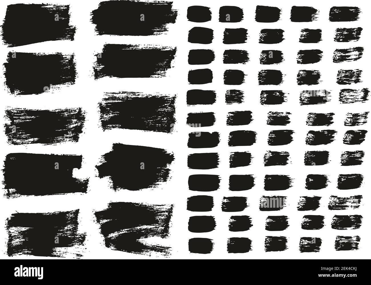 Flat Paint Brush Thin Short Background & Straight Lines Mix High Detail ...