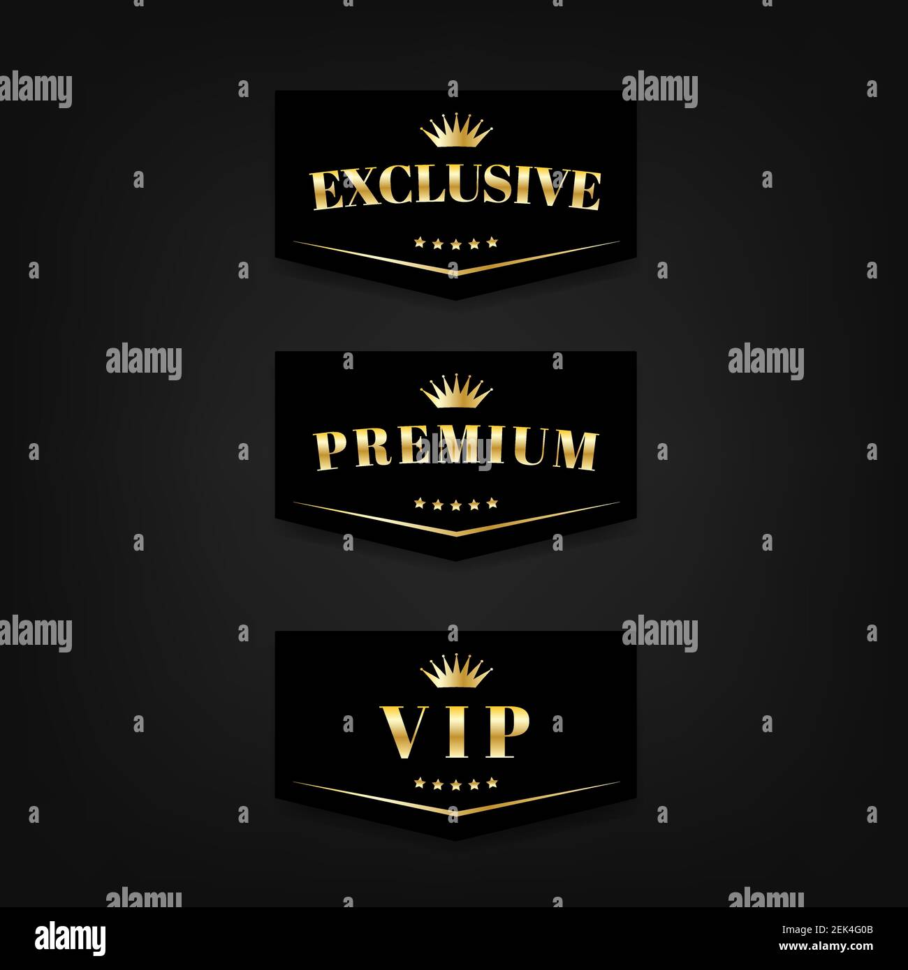 Vip sticker Stock Vector Images - Alamy