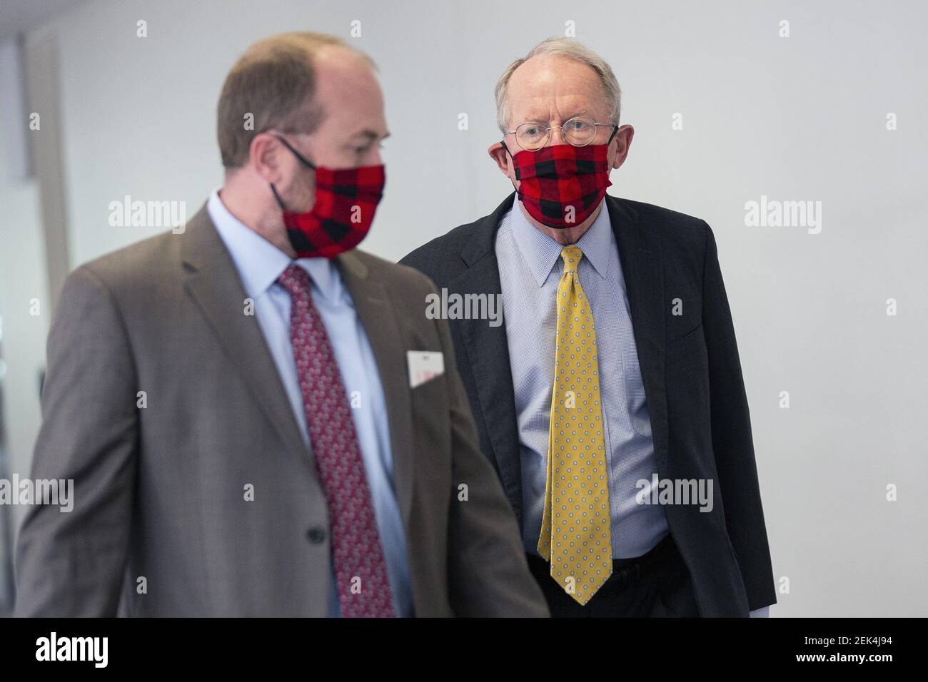 United States Senator Lamar Alexander (Republican of Tennessee) arrives ...