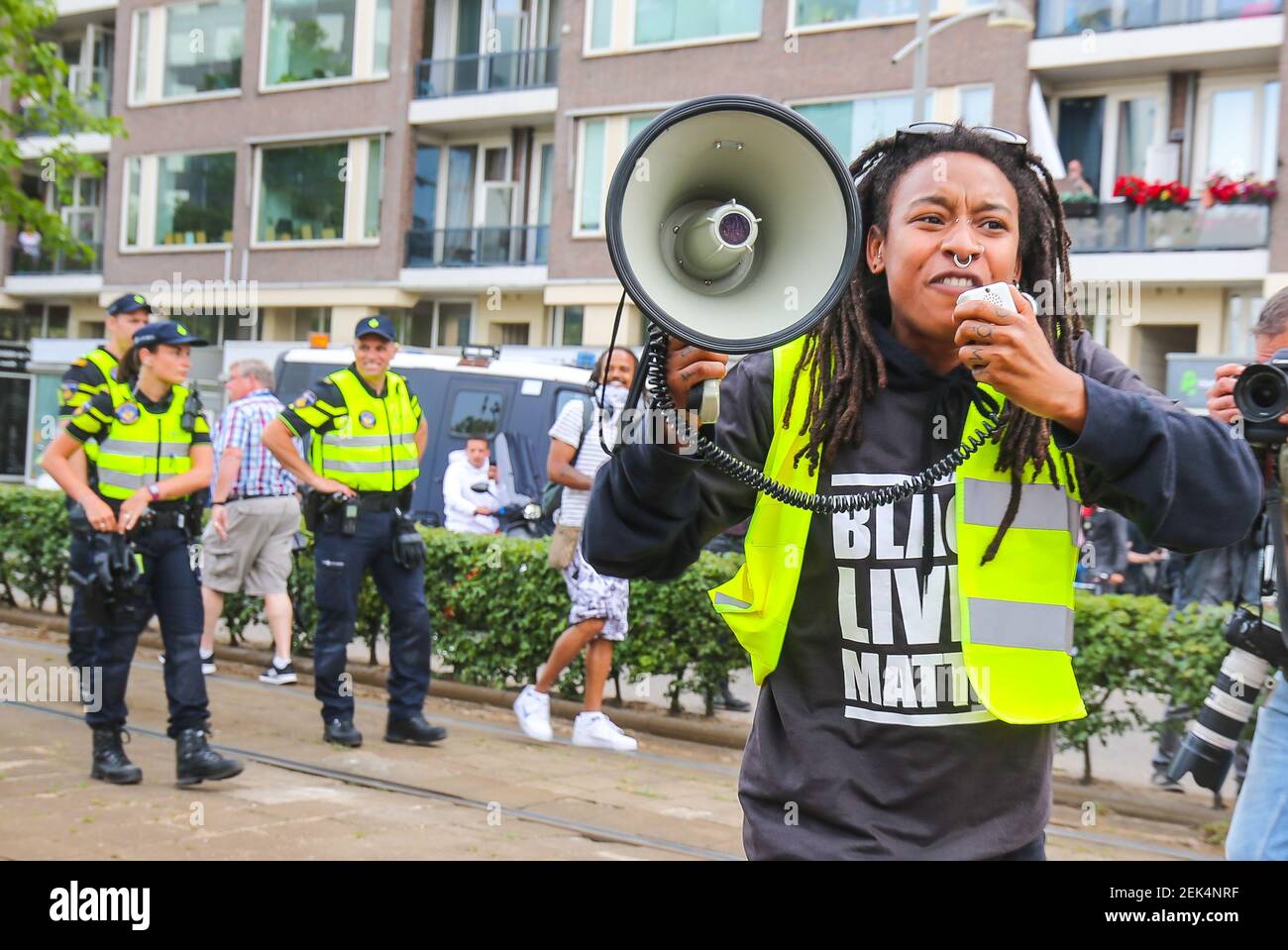 ROTTERDAM , 03-06-2020, Black Lives Matter protesten Rotterdam. Black ...