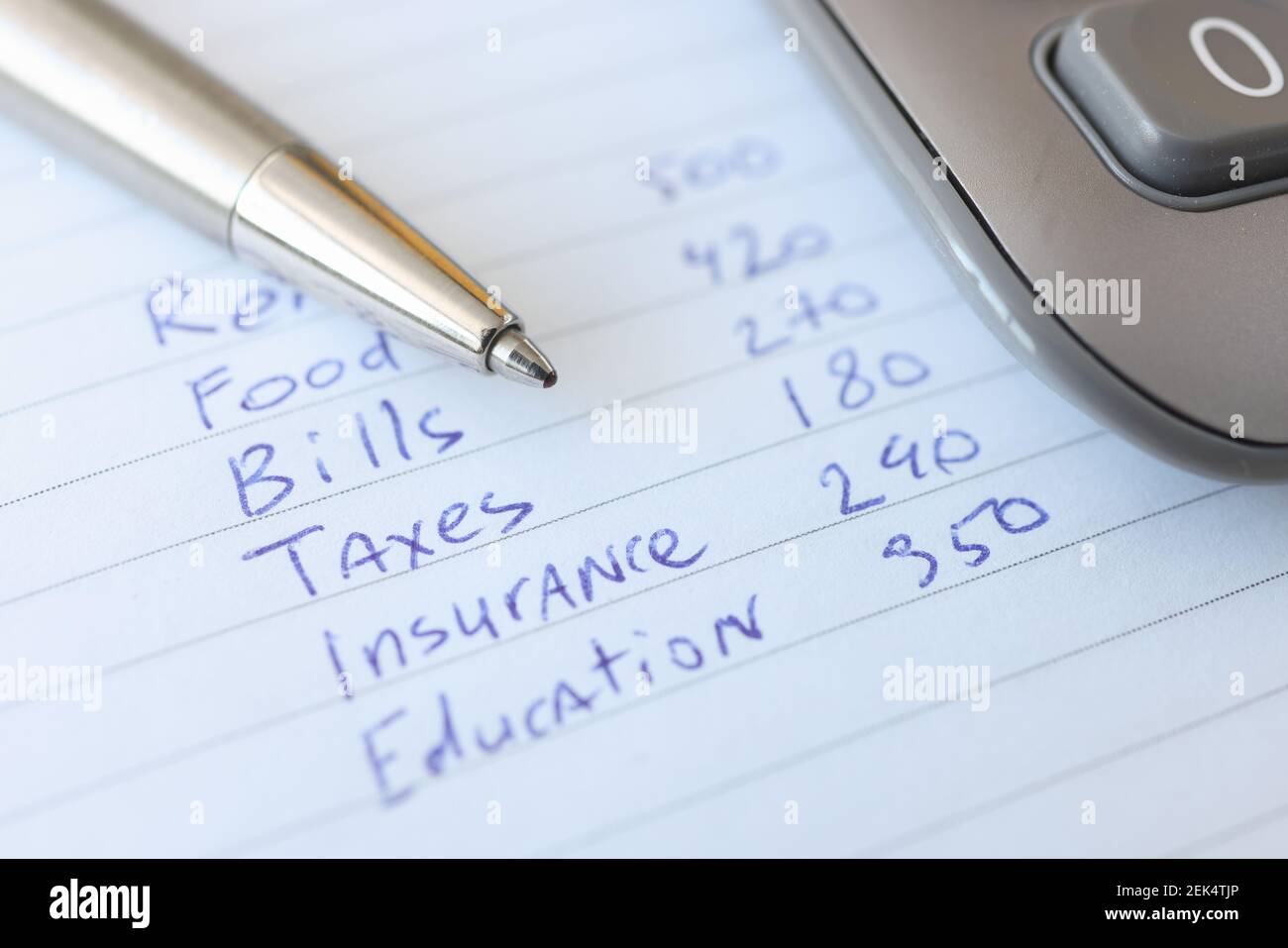 Notebook listed hi-res stock photography and images - Alamy