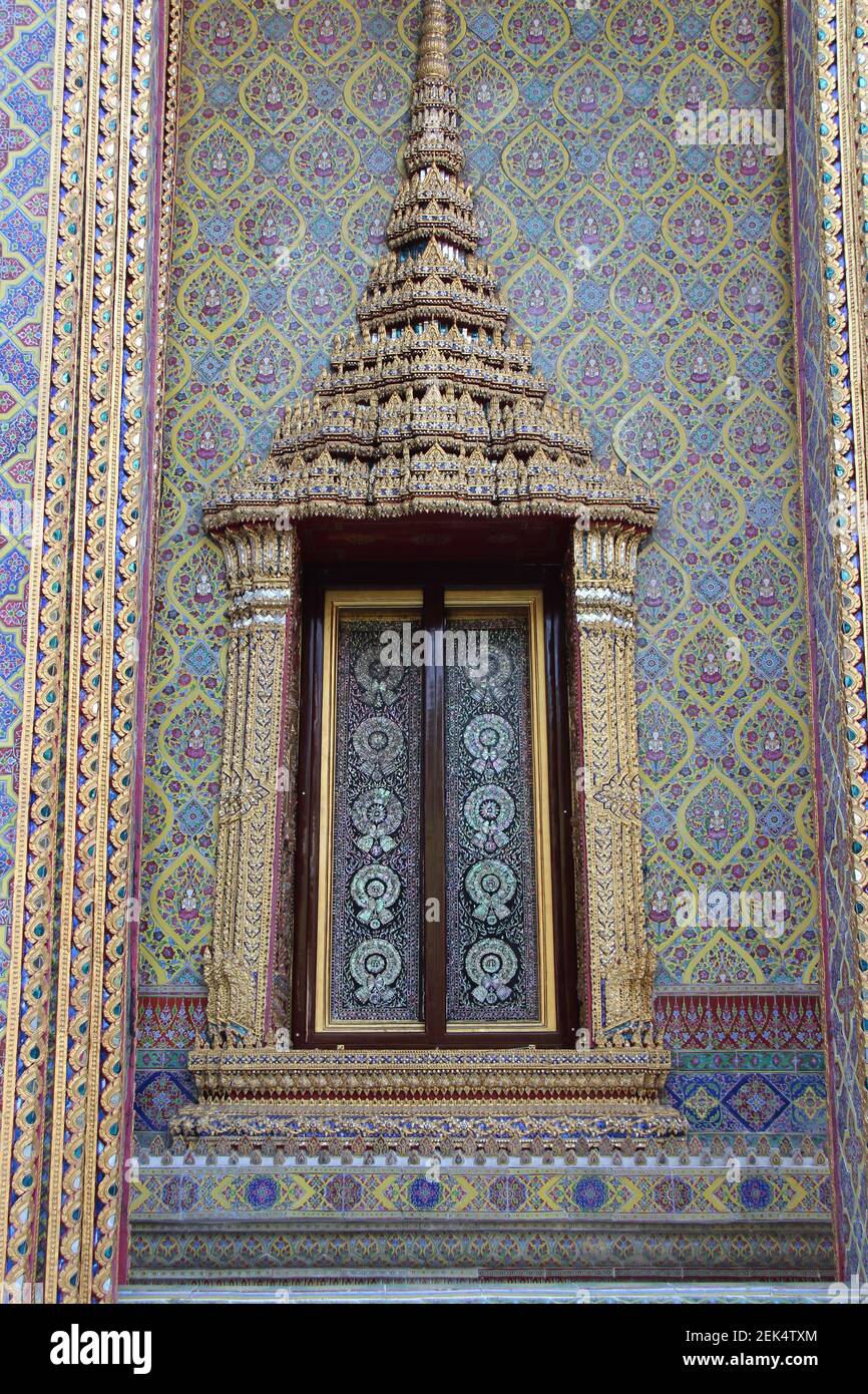buddhist temple (wat ratchabophit) in bangkok in thailand Stock Photo ...