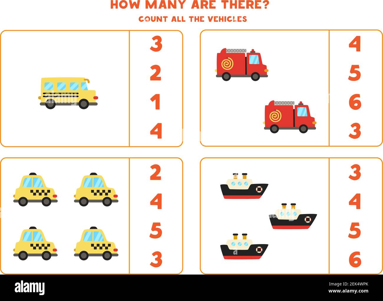 School bus coloring page for kids hi-res stock photography and images ...