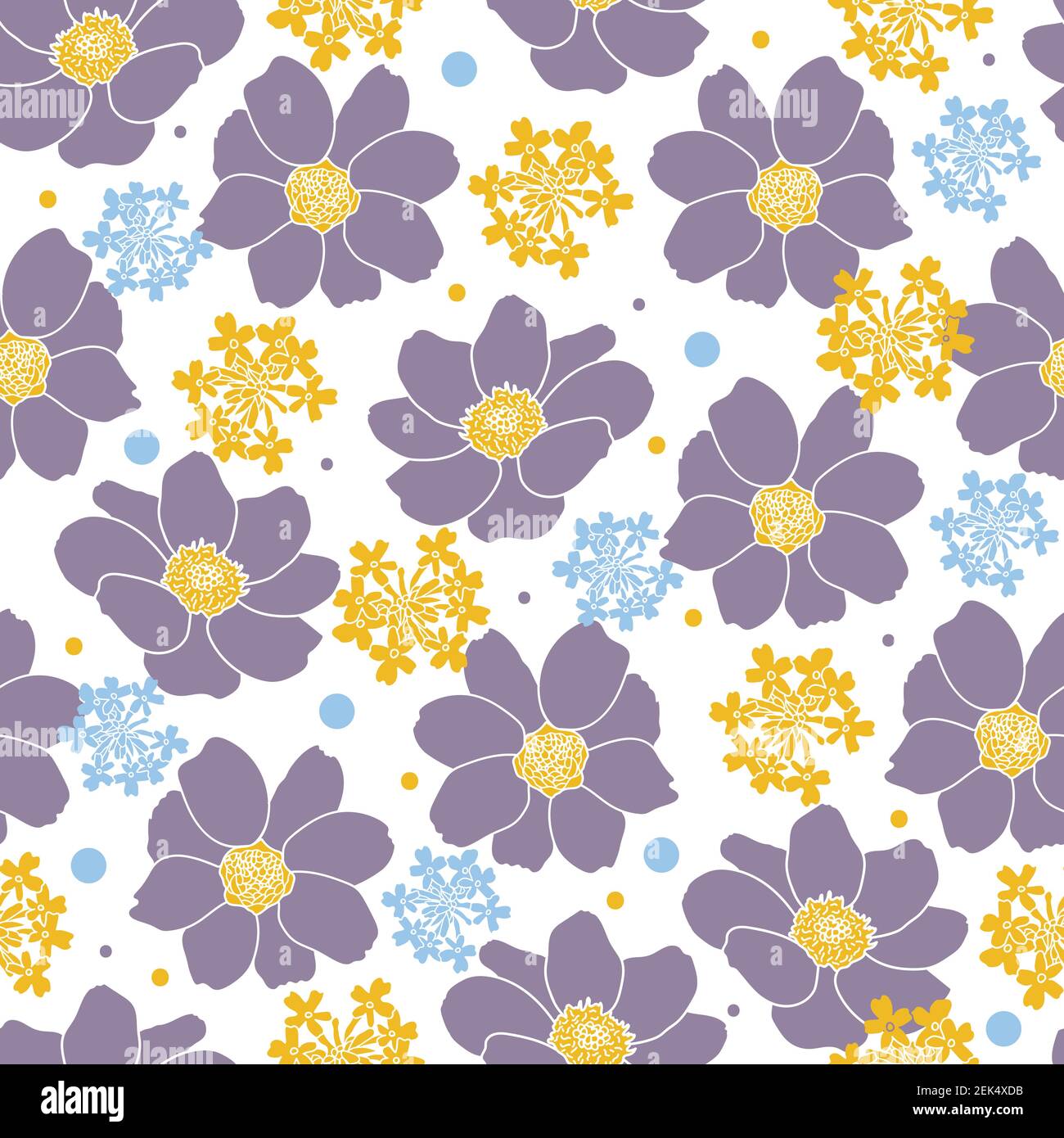 Elegant flowers pattern design on transparent background Stock Vector ...