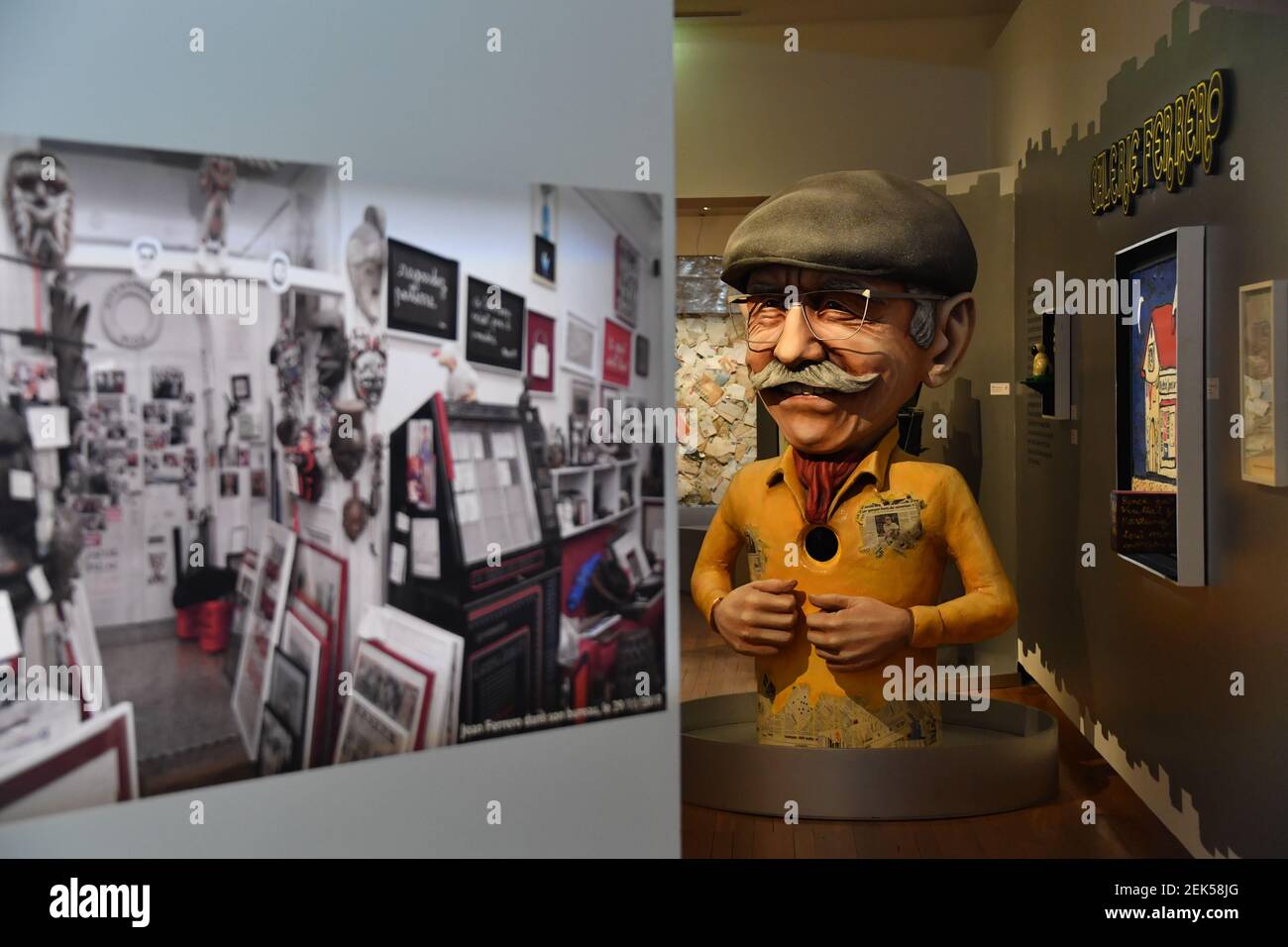 The exhibition celebrates the exceptional journey of Jean Ferrero, an ...