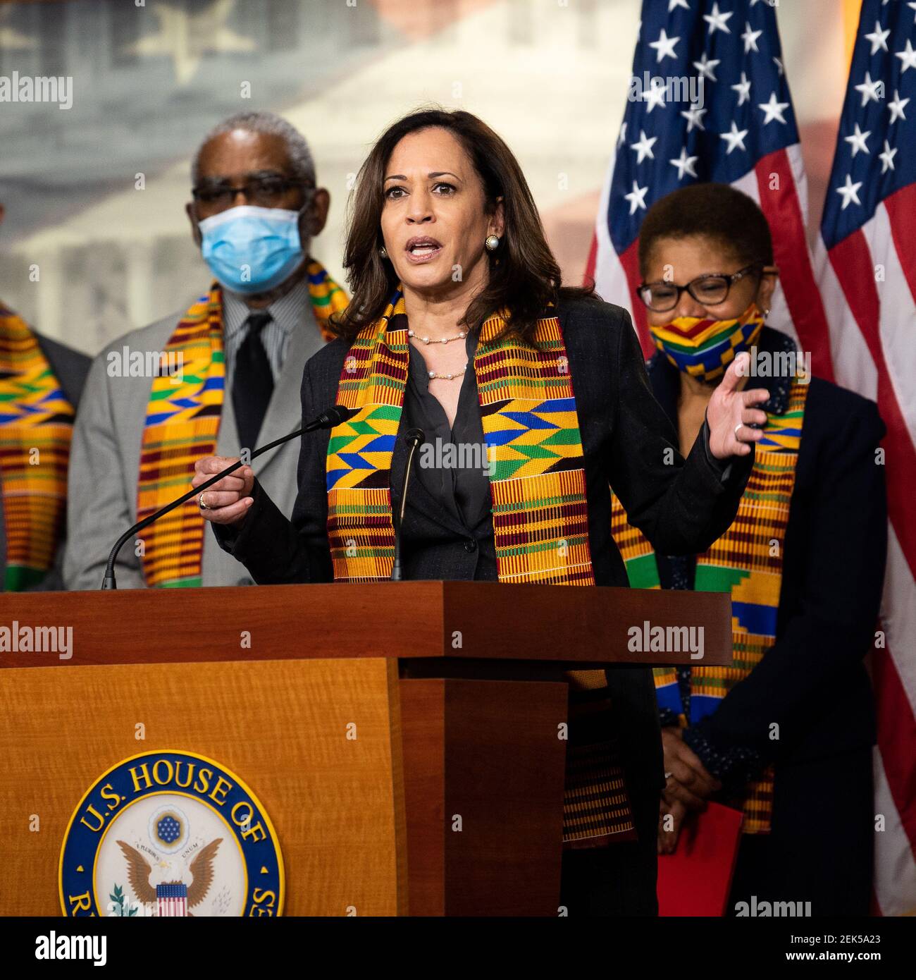 June 8, 2020 - Washington, DC, United States: U.S. Senator Kamala ...