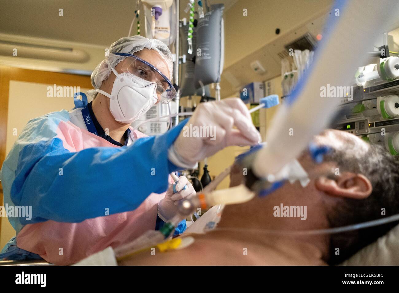 Report at the intensive care unit of the Liege hospital with patients ...