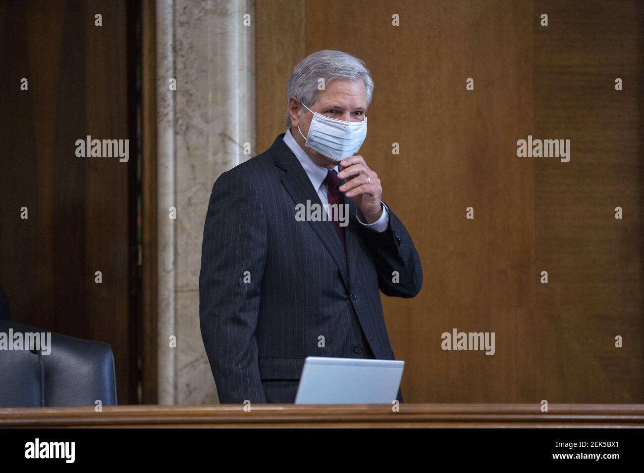 United States Senator John Hoeven (Republican of North Dakota) arrives ...