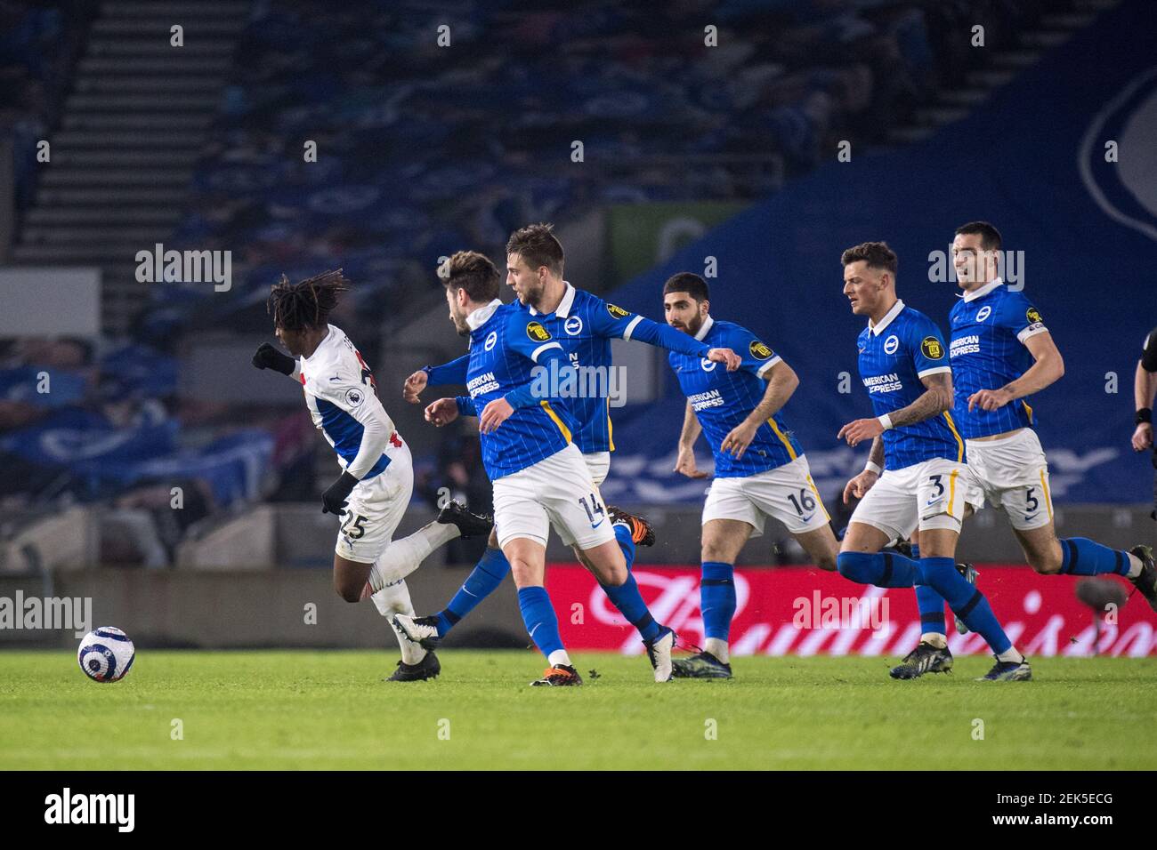 Premier League match between Brighton & Hove Albion and Crystal Palace ...