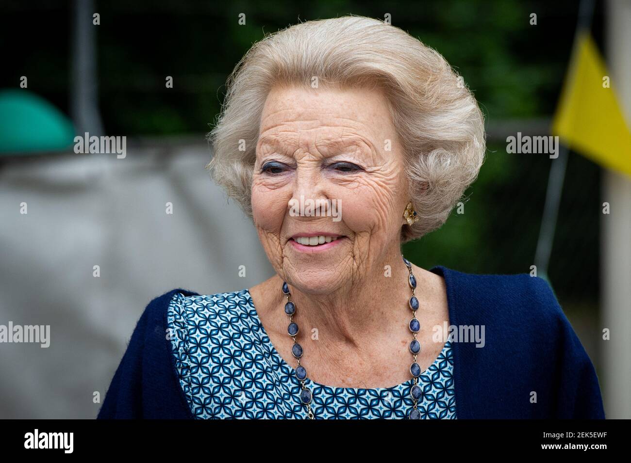Princess Beatrix during a visit to the national Outdoor Play Day ...