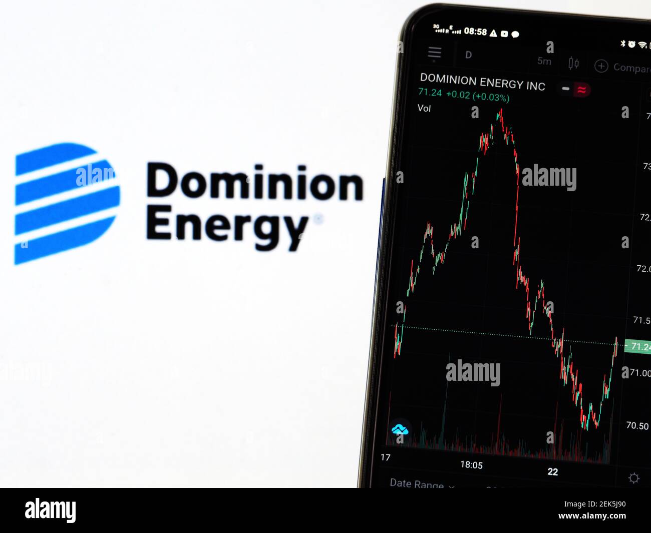 Dominion energy sign logo hi-res stock photography and images - Alamy