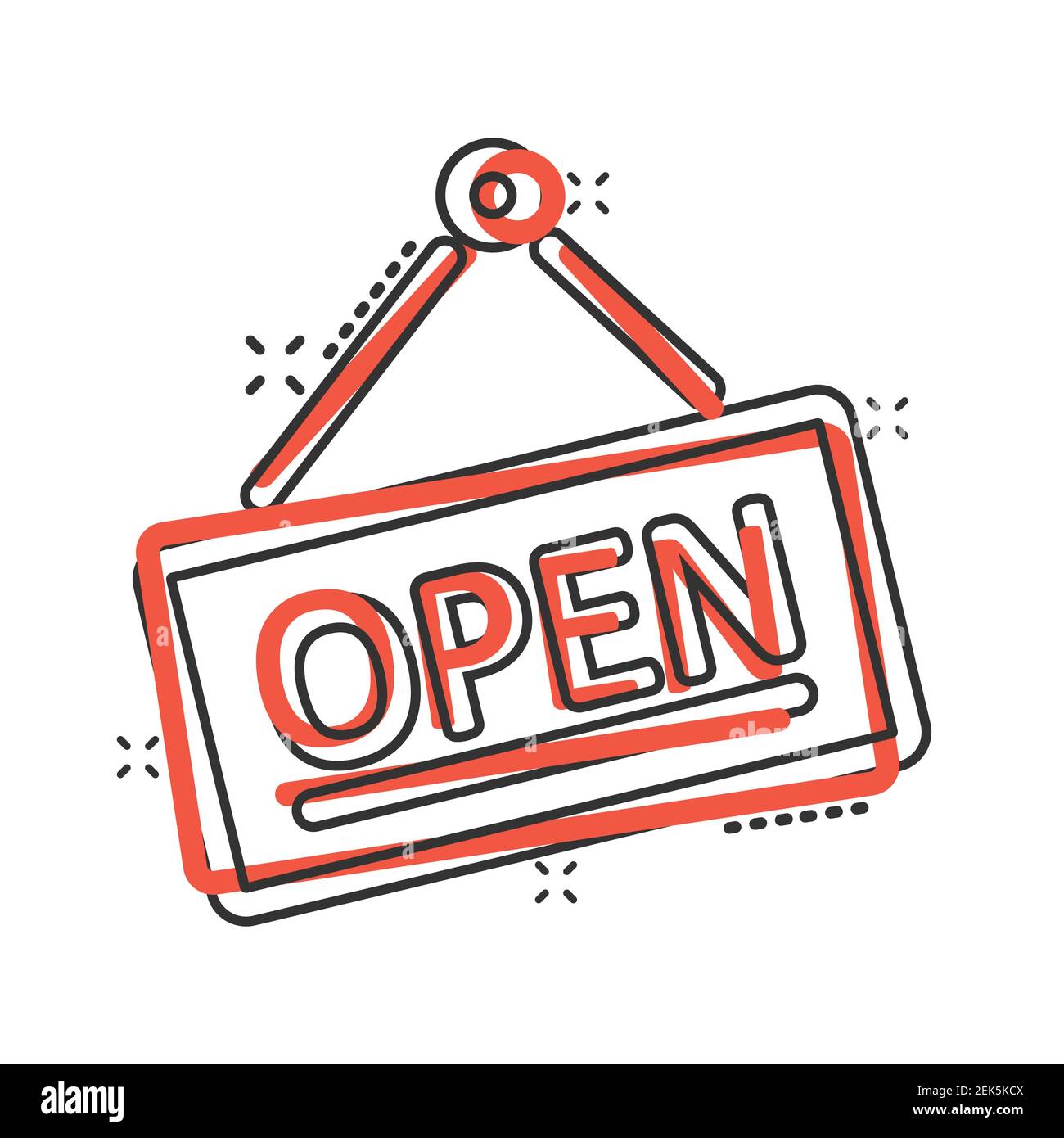 Open Sign Icon