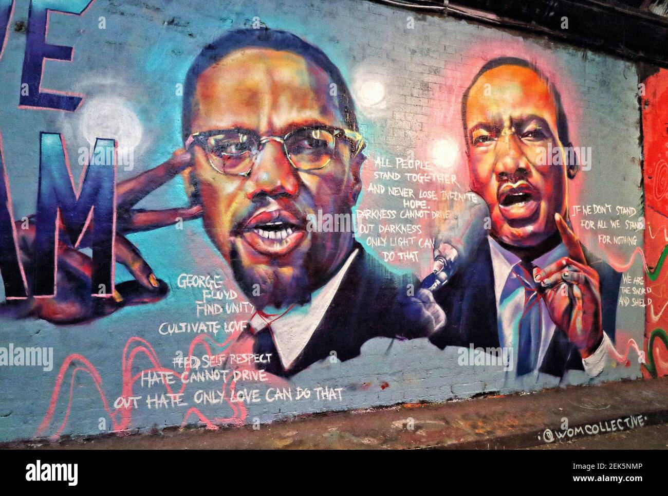 Martin Luther King Jr Street Art